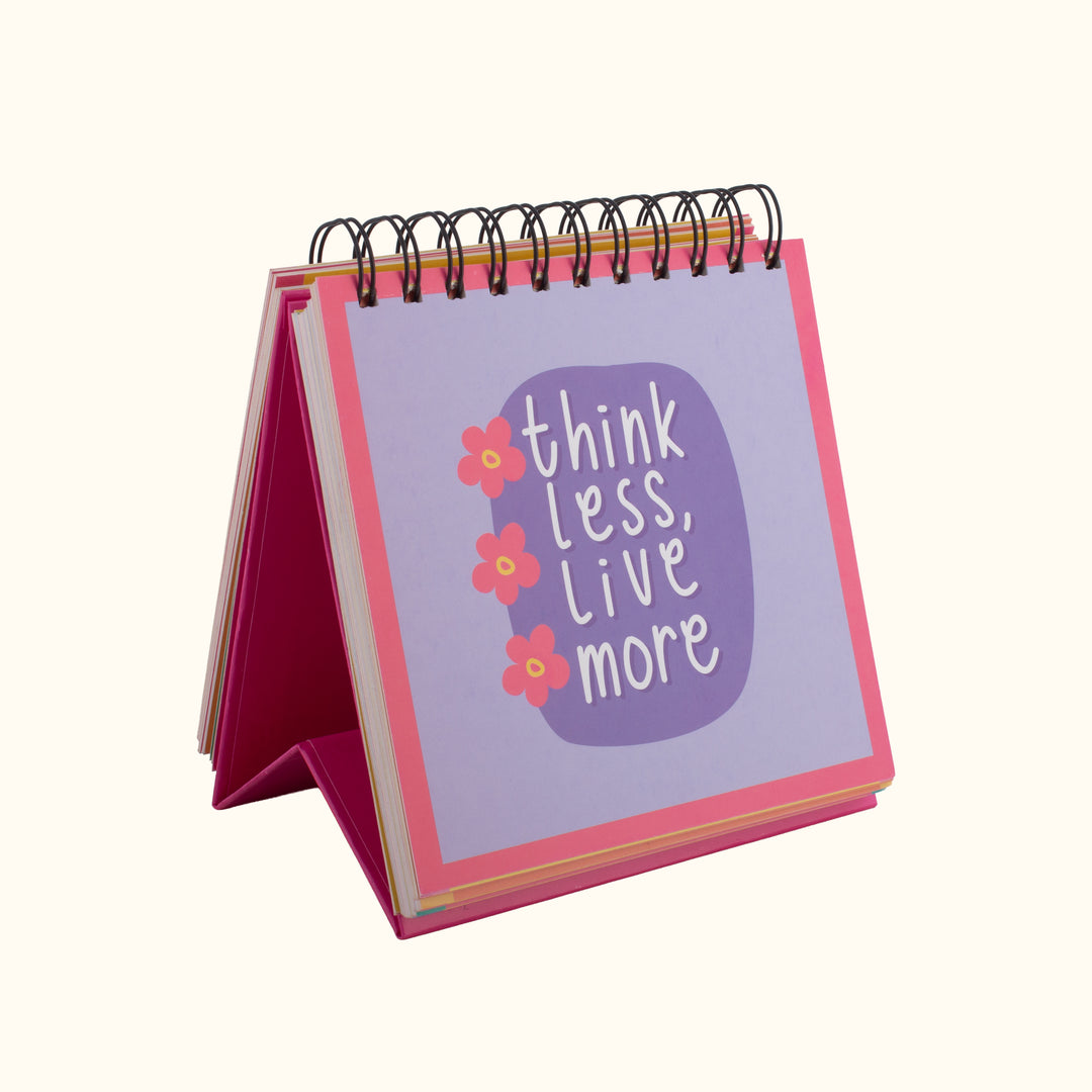 Desk Calendar 2026 52 Weeks of Joy 6 X 6inch 52 Sheets – Itsy Bitsy