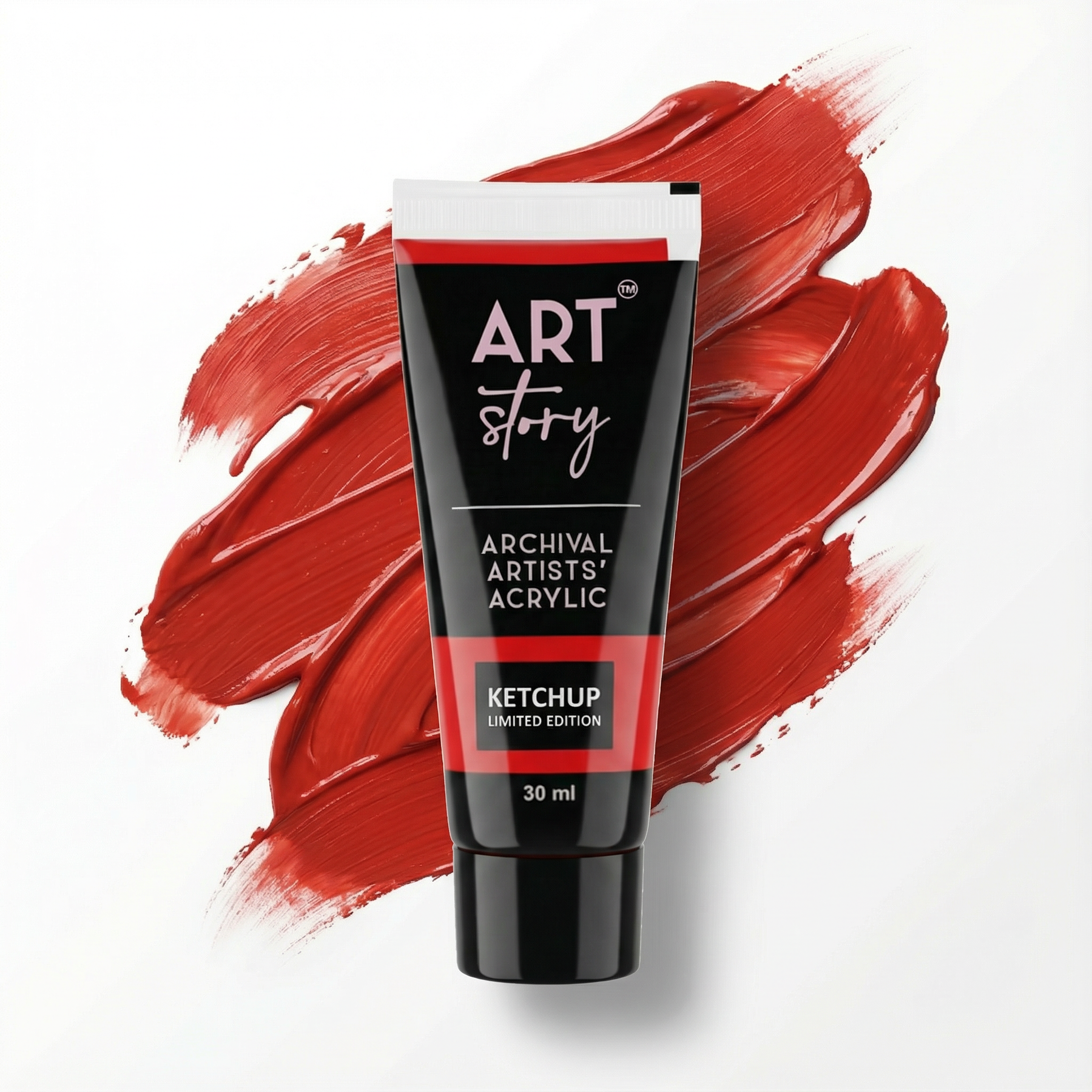 Artists Acrylic Colour Ketchup 30ml Tube – Itsy Bitsy