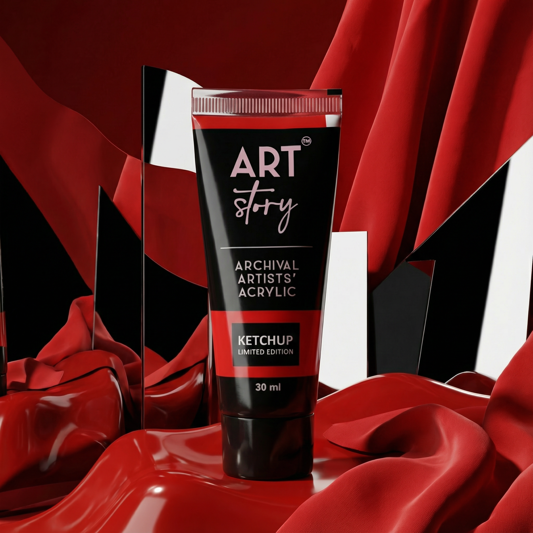 Artists Acrylic Colour Ketchup 30ml Tube – Itsy Bitsy