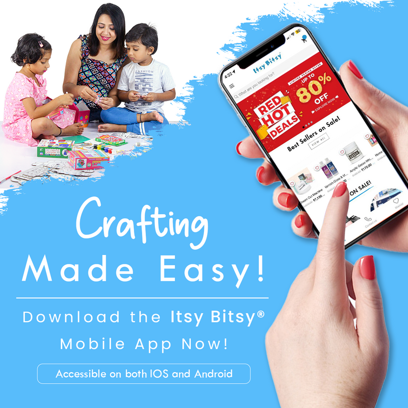 Itsy Bitsy - India's Trusted Art, Craft, and Hobby Megastore
