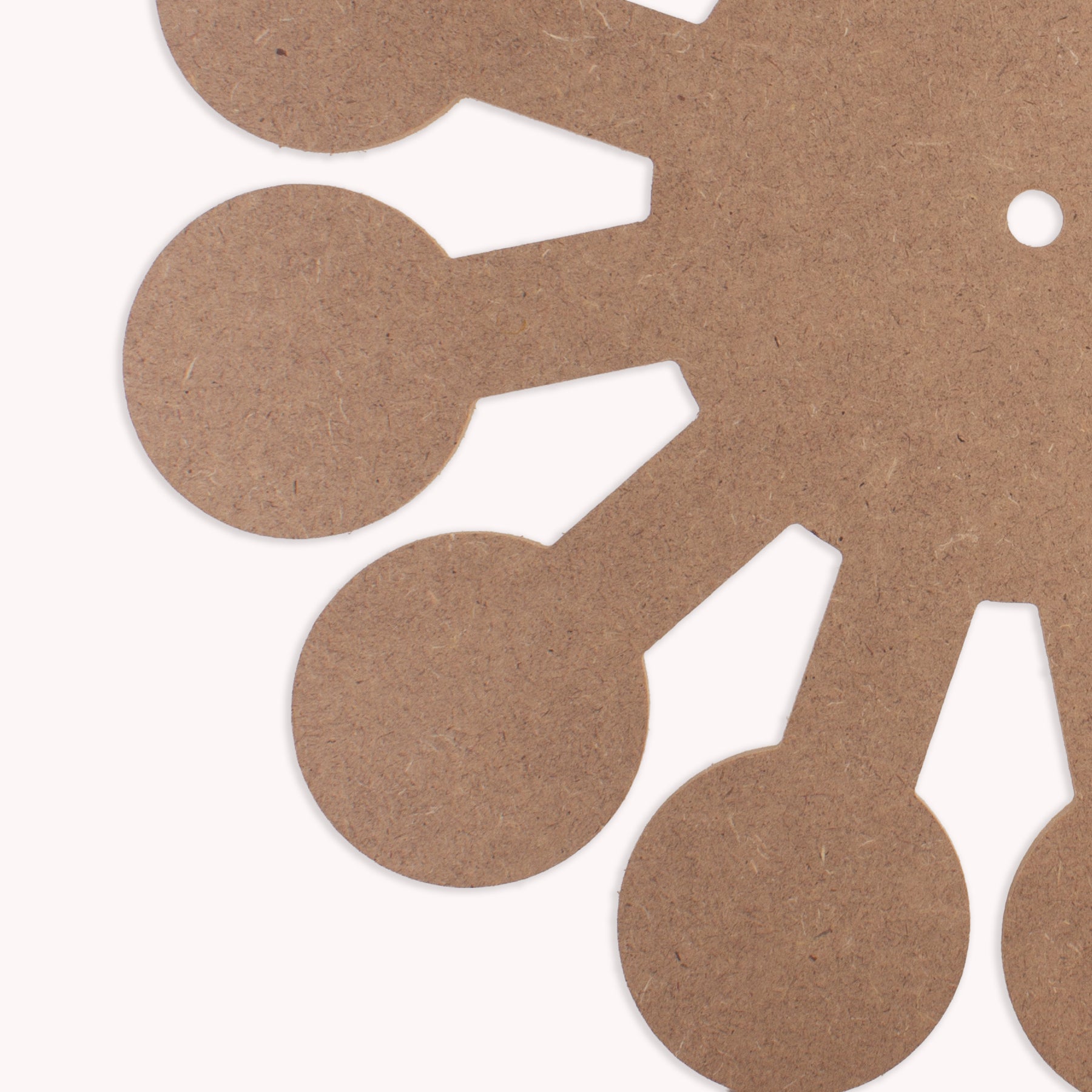 MDF Clock Making Base Blossom 12inch Dia 5.5mm Thick 1 pc – Itsy Bitsy