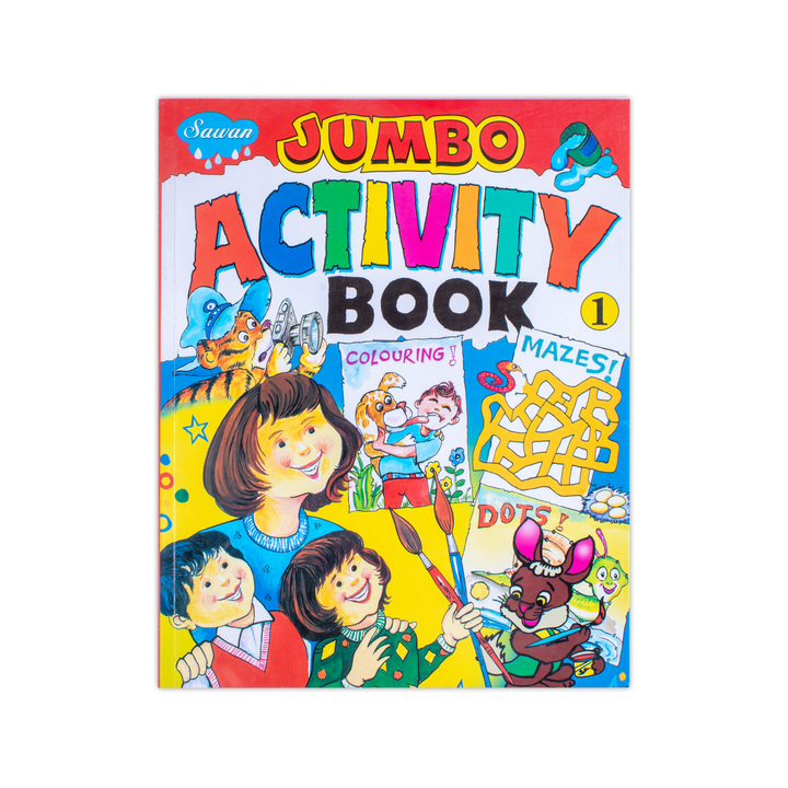 Jumbo Activity Book 1pc – Itsy Bitsy