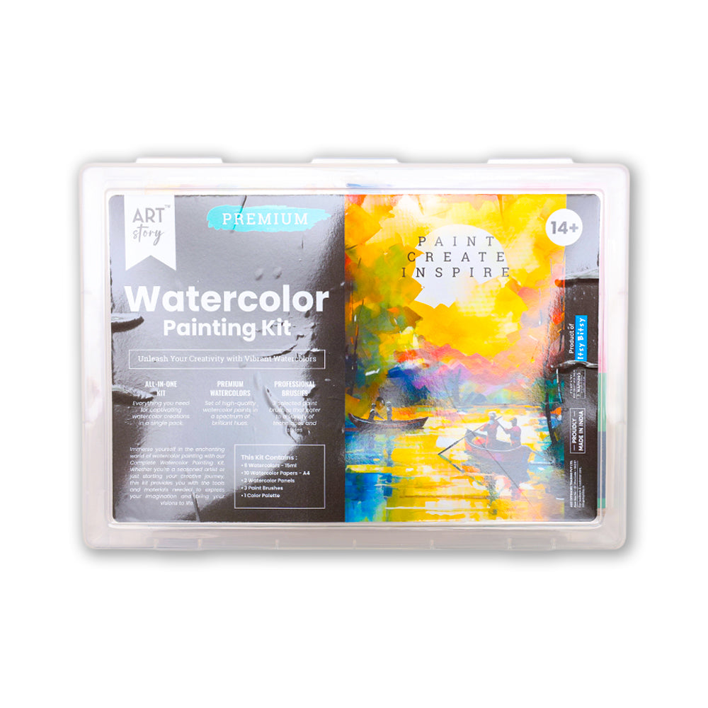 DIY Watercolor Painting Kit 1 Box – Itsy Bitsy