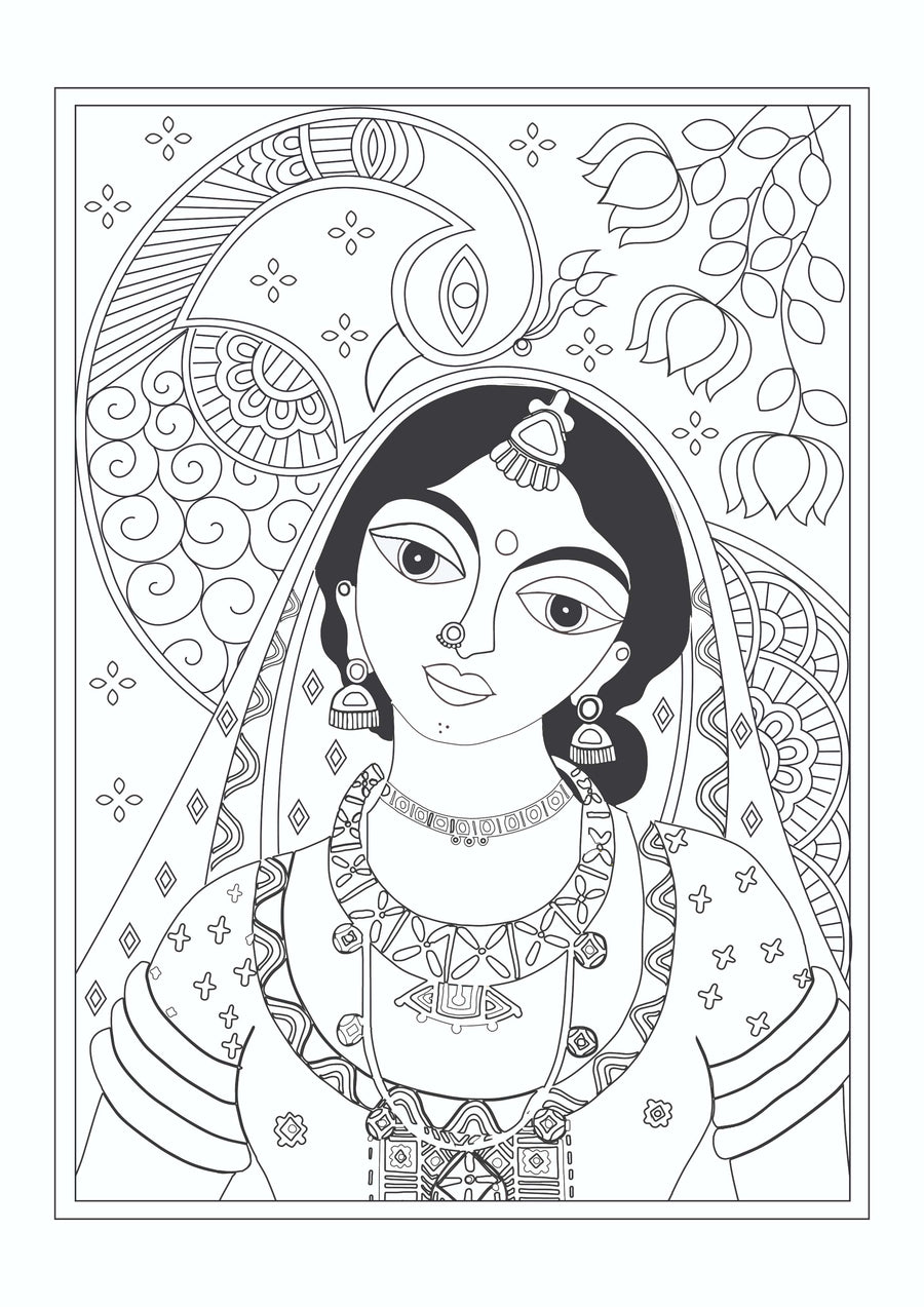 Arts of India Colouring Book – Itsy Bitsy