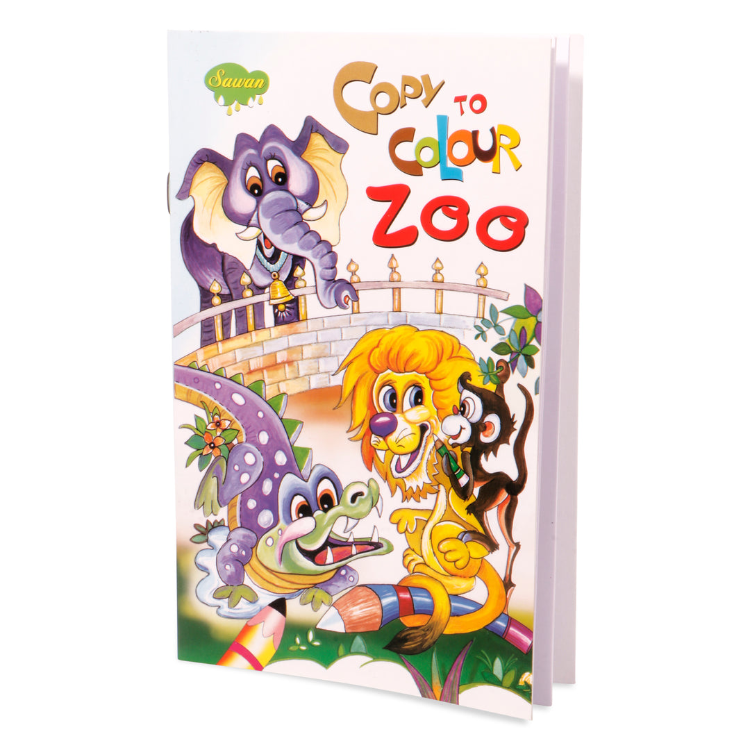 Copy To Colour Zoo 1Book – Itsy Bitsy