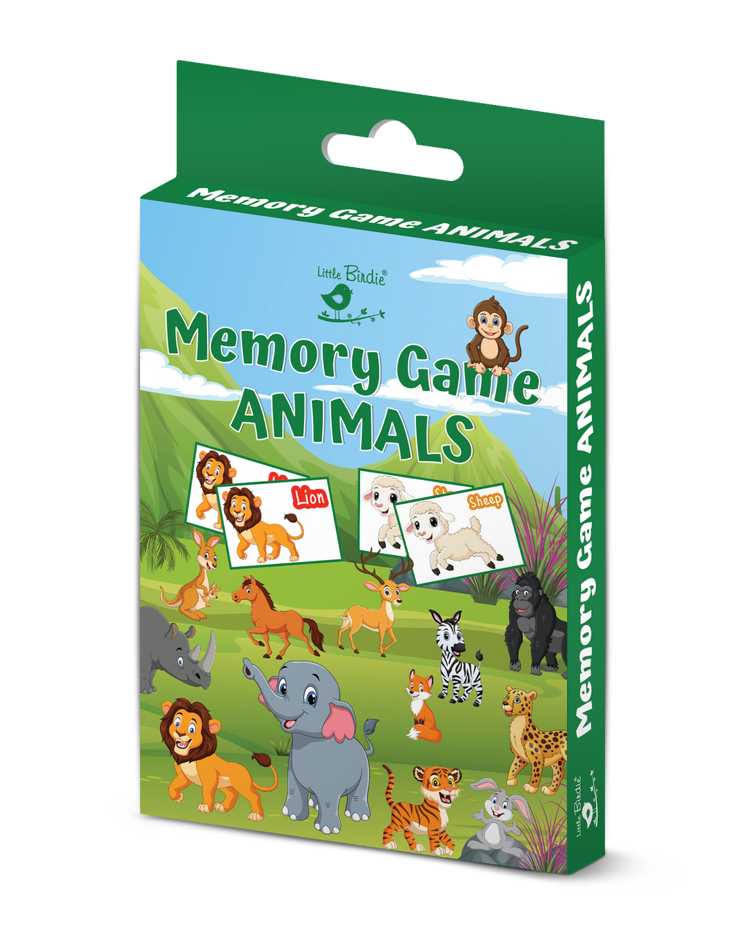Memory Game Animals Kit 1Box Lb – Itsy Bitsy