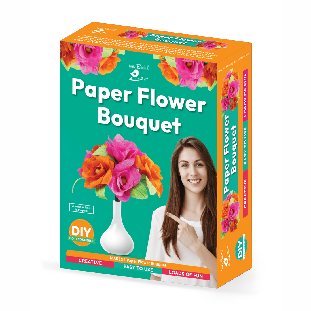 DIY Paper Flower Bouquet Making Kit – Itsy Bitsy